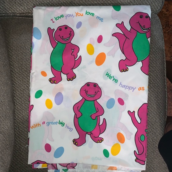 Barney | Bedding | Vintage Barney Twin Set | Poshmark